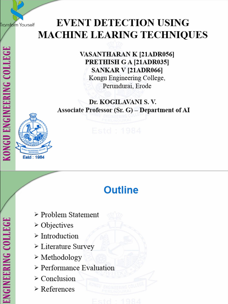 Event Categorization From News Articles Using Machine Learning Techniques.. (1) .. | PDF ...