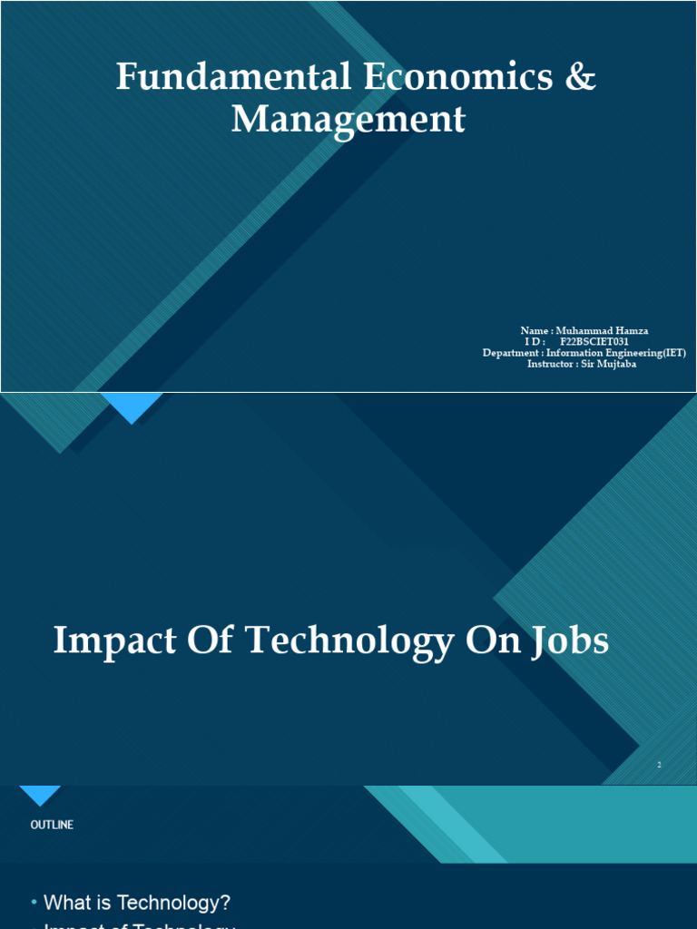 Hamza Presentation | PDF | Automation | Artificial Intelligence