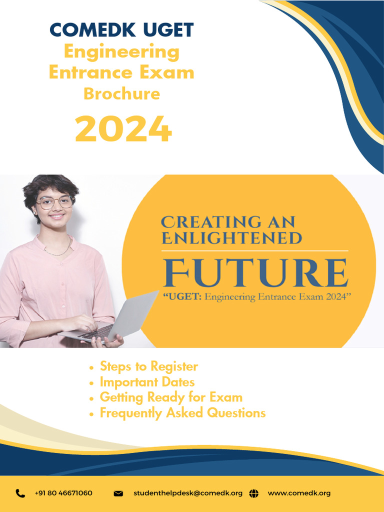 COMEDK UGET 2024 Exam Registration Guide | PDF | Identity Document ...