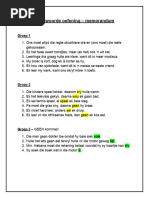 Leesbegrip - Graad 1 | PDF