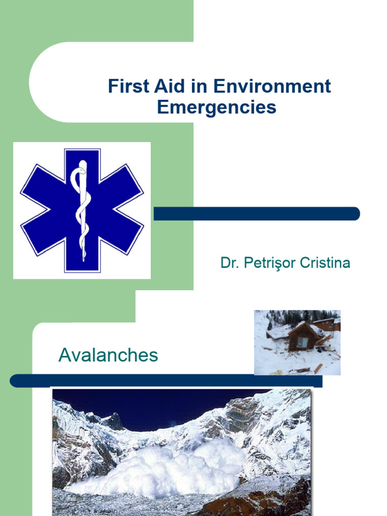 First Aid for Avalanche and Lightning Emergencies | PDF | Lightning | Snow