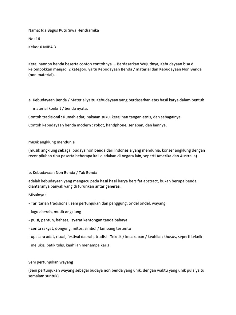 Kerajinan Non Beda | PDF