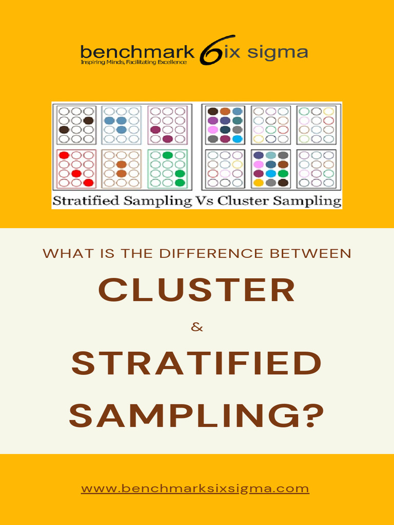 Cluster Vs Stratified Sampling | PDF | Sampling (Statistics ...