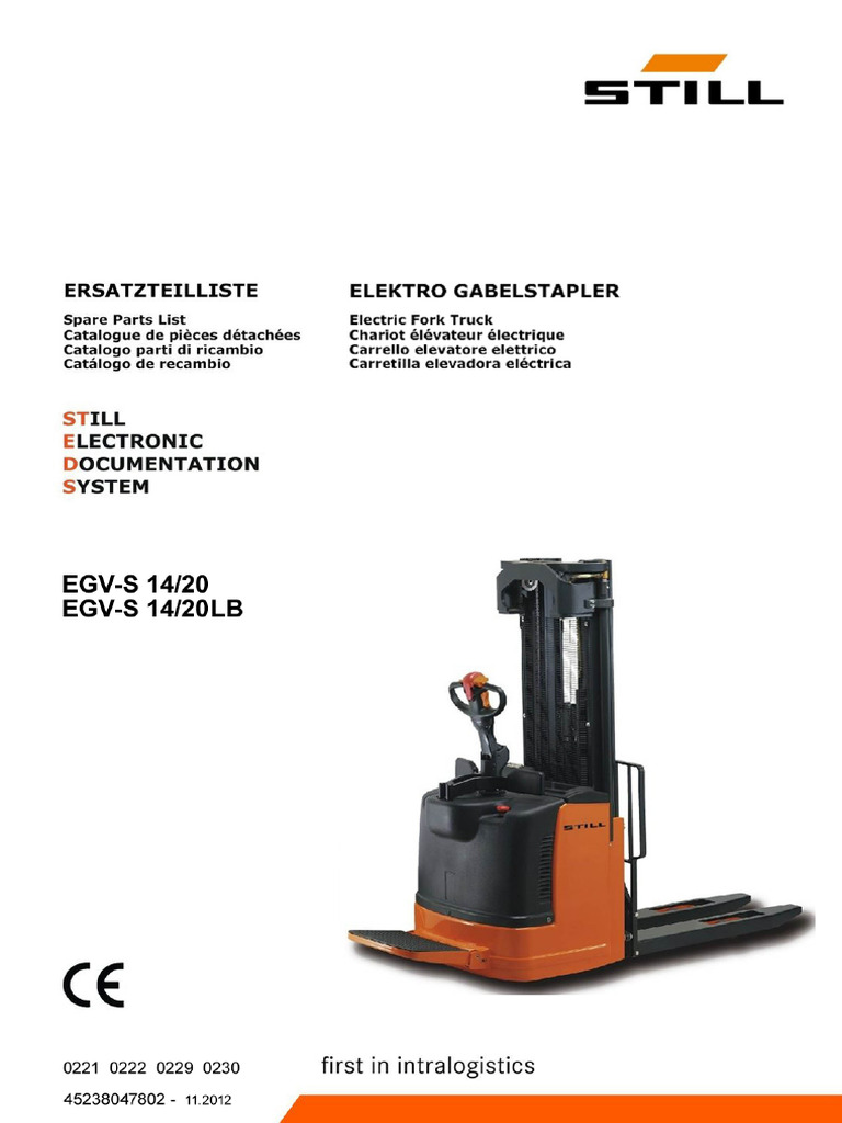Egv S14 20 - Egv S14 20LB - en | PDF | Electric Motor | Pump