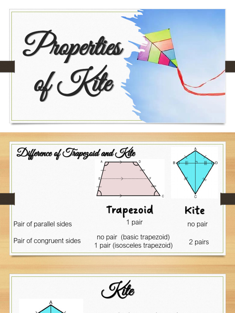 GEOMETRY Q4.1 Properties of Kite | PDF | Perpendicular | Euclidean Geometry