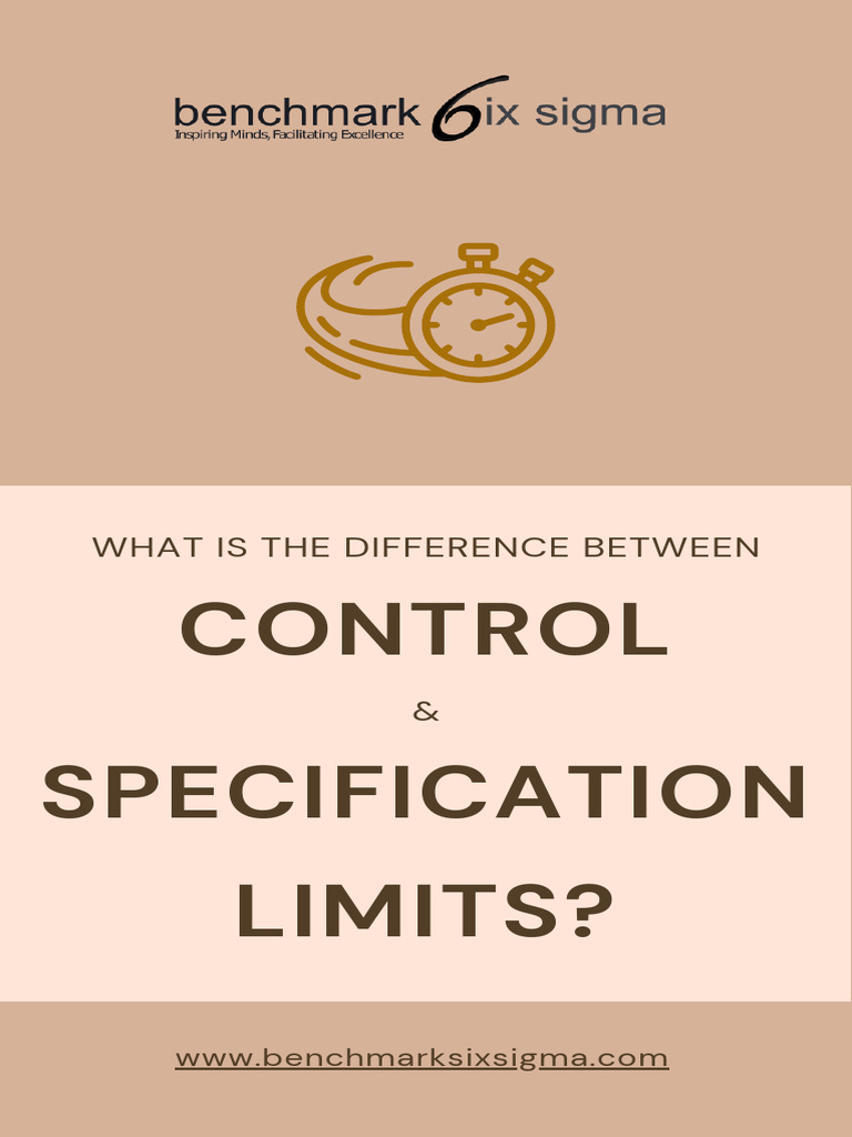 Control Limits Vs Specification Limits | PDF | Standard Deviation | Mean