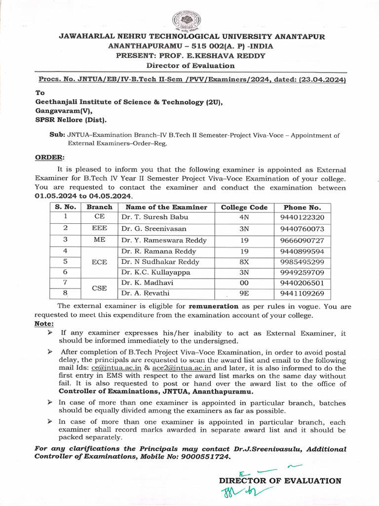 External Examiner | PDF