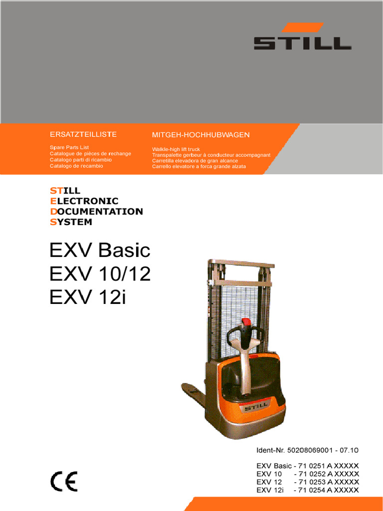 EXV 10-12 - en | PDF | Screw | Nut (Hardware)