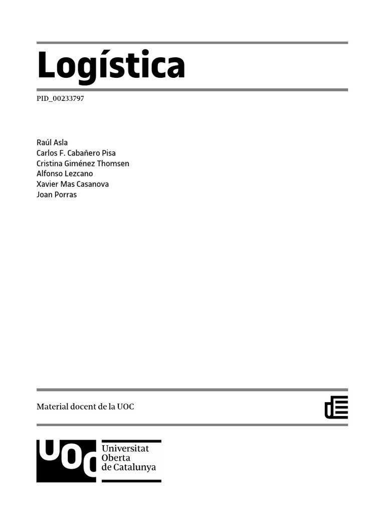Logistica | PDF
