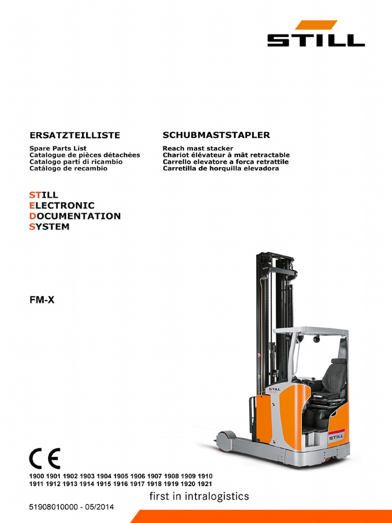 STILL FM-X 17 Каталог | PDF | Electrical Connector | Truck