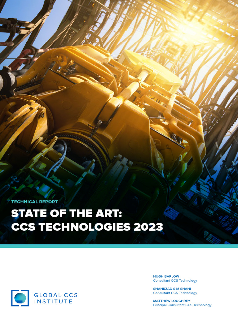 State of The Art CCS Technologies 2023 - 09 - Final | PDF | Carbon ...