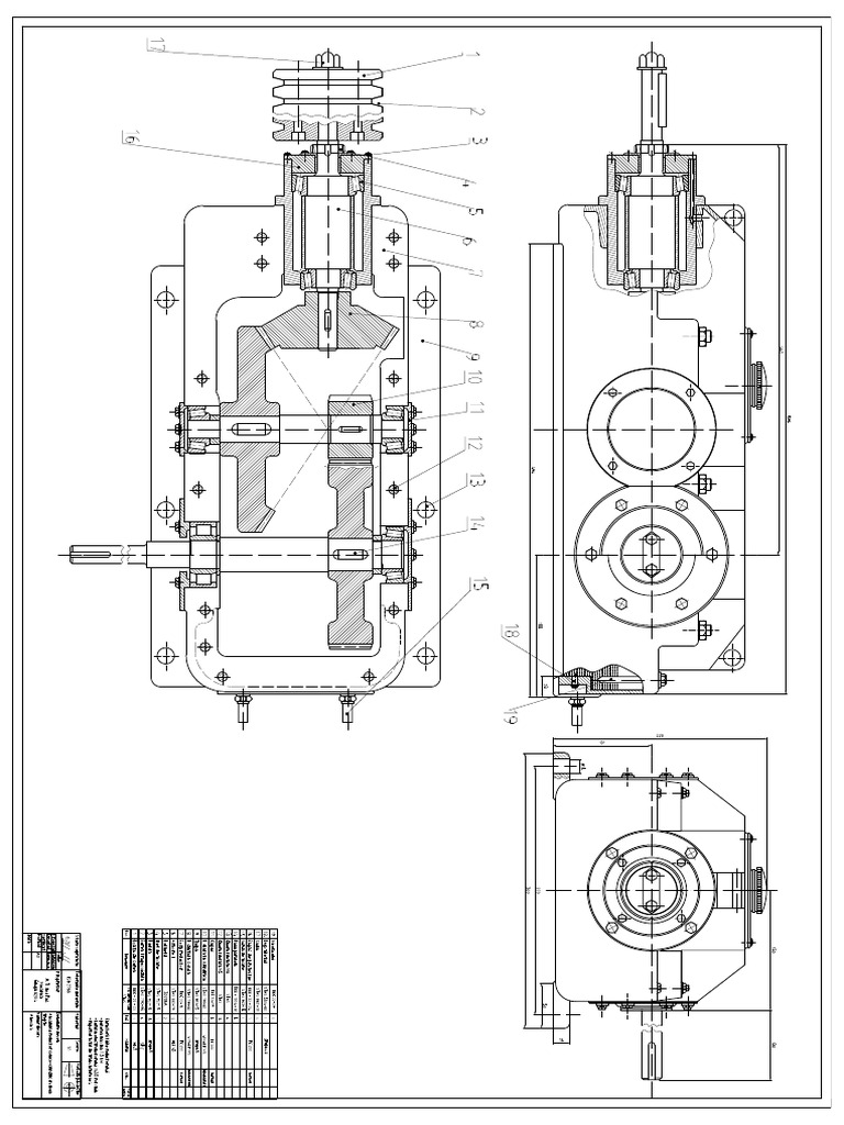 Ansamblu Reductor Model | PDF