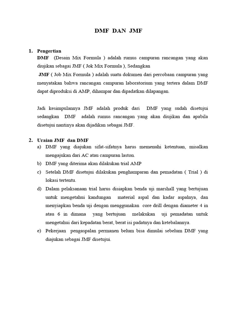 JMF Dan DMF | PDF | Griya & Taman | Sains & Matematika