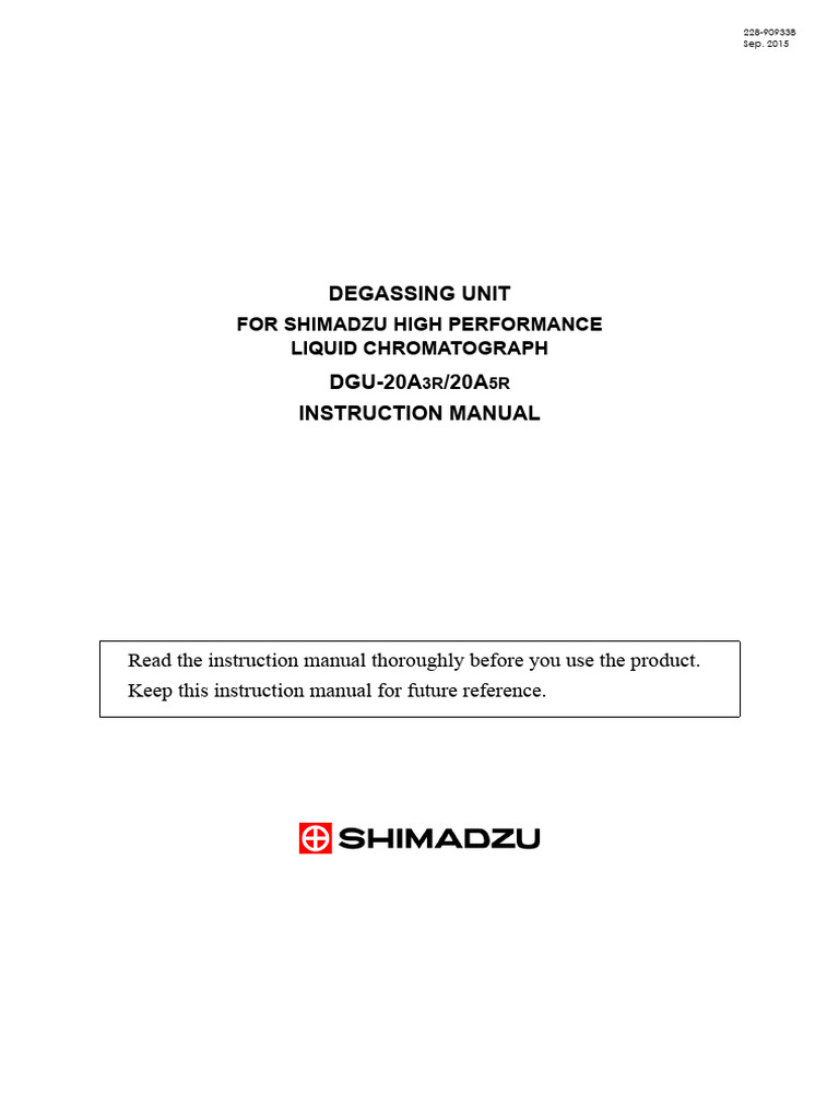 228-90933B Dgu-20a3r 20a5r Im en | PDF | Electrostatic Discharge | High ...