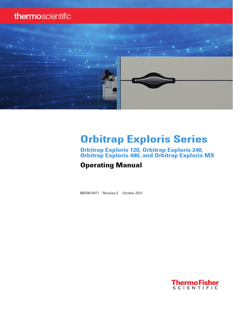 Orbitrap Exploris Series OM 120 480 | PDF
