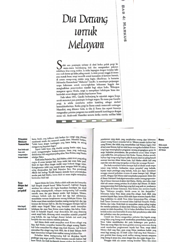 W12 Markus - Ray C. Stedman | PDF