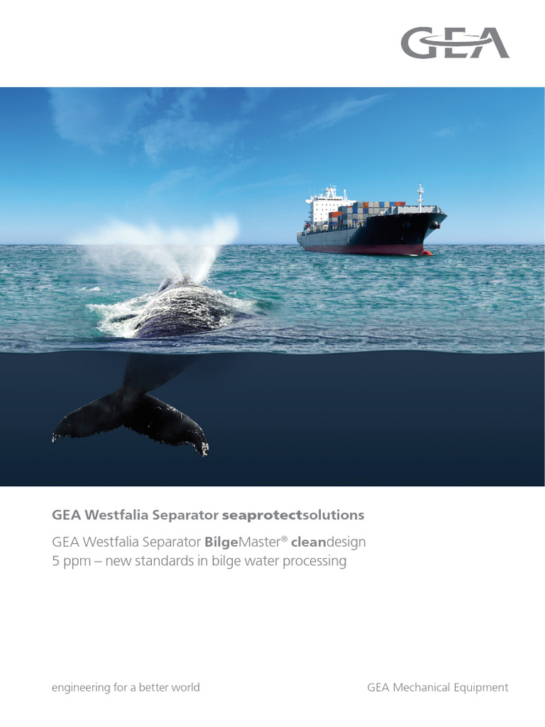 GEA-Westfalia-Separator-BilgeMaster-cleandesign-EN | PDF