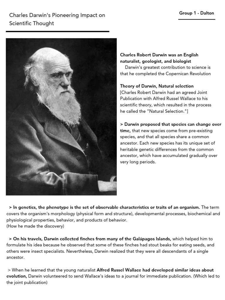 Darwin | PDF | Charles Darwin | Natural Selection