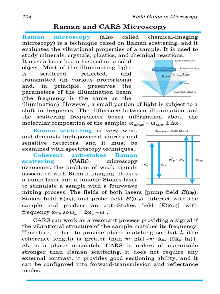 Field Guide To Micros | PDF | Microscopy | Raman Spectroscopy