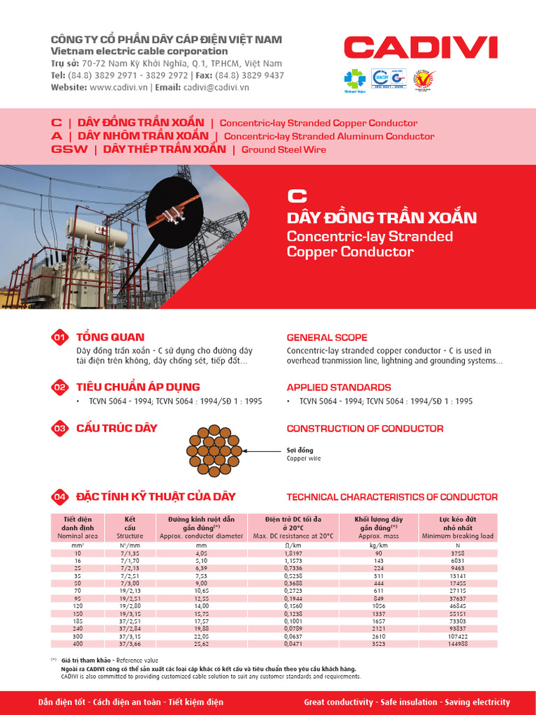 Cadivi Catalog - C - A - GSW 1 | PDF