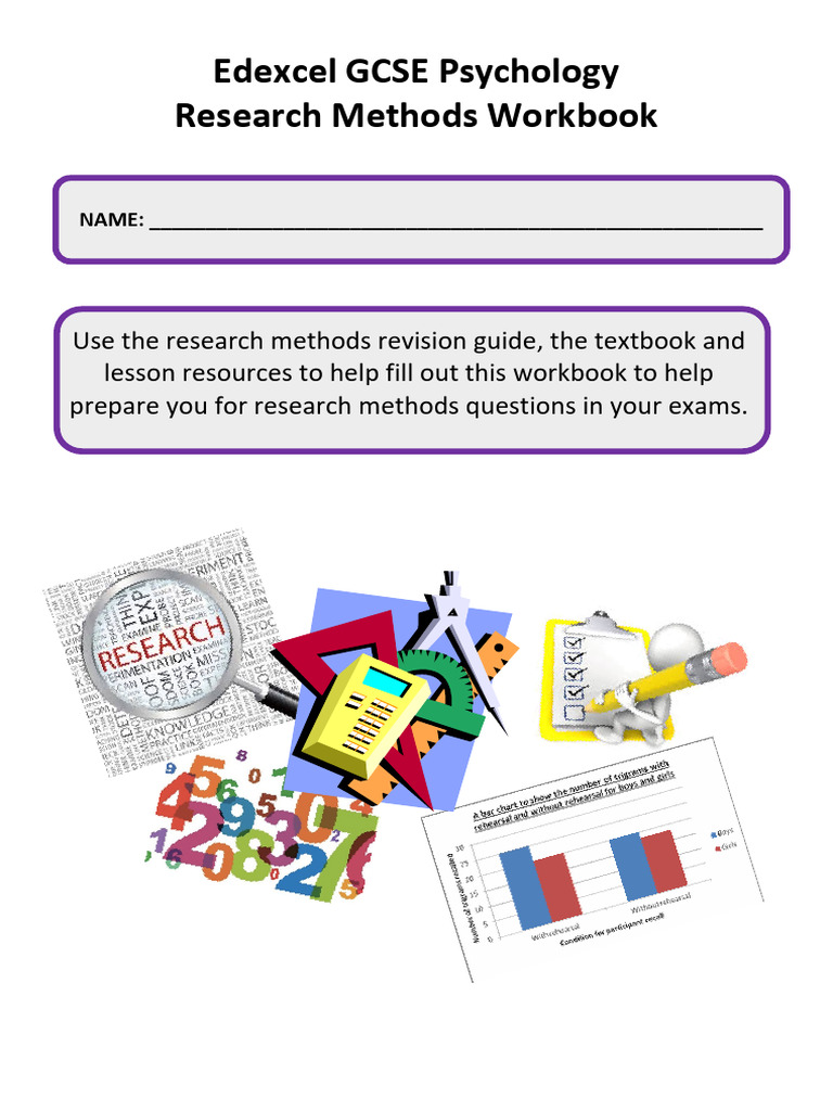 GCSE Psychology Research Methods Guide | PDF | Self Report Study ...