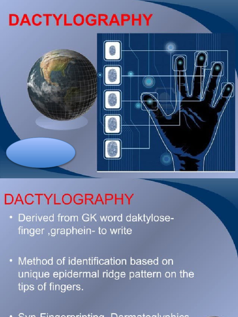 Dactylography | PDF
