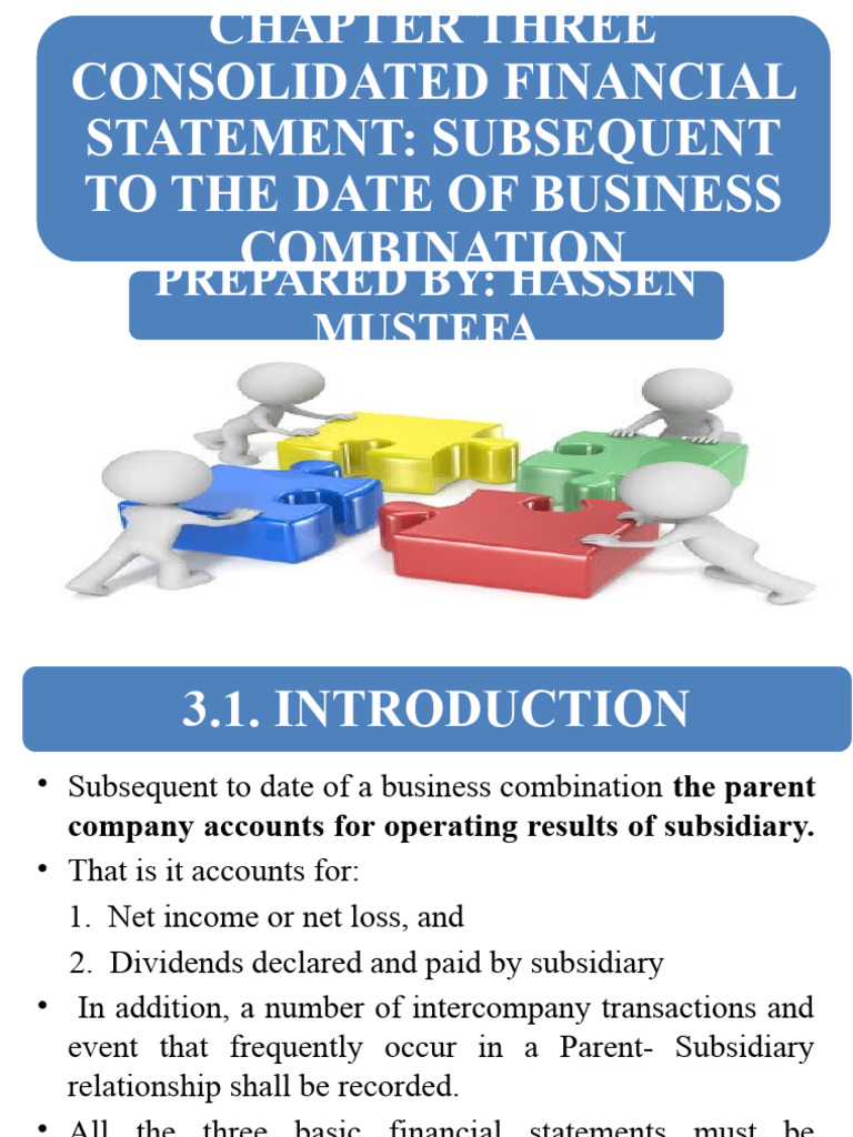 Chapter 3 Cfs Subsequent | PDF | Equity (Finance) | Retained Earnings