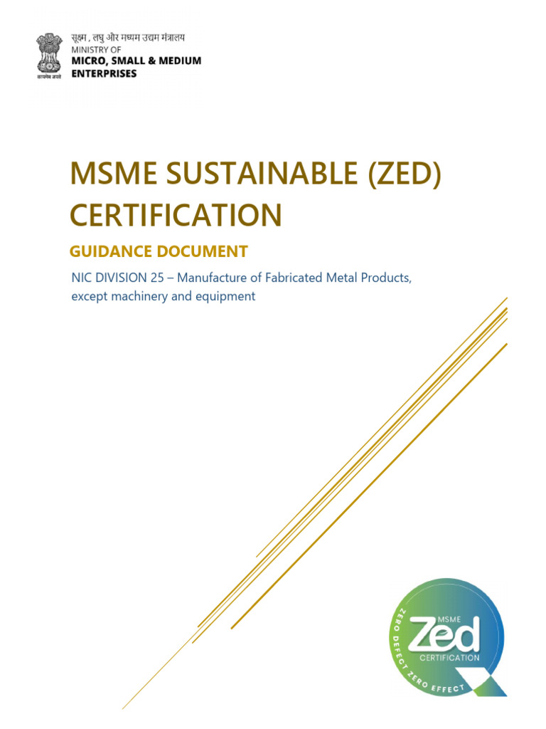ZED Certification Guide for NIC 25 | PDF | Internet Of Things | Energy ...