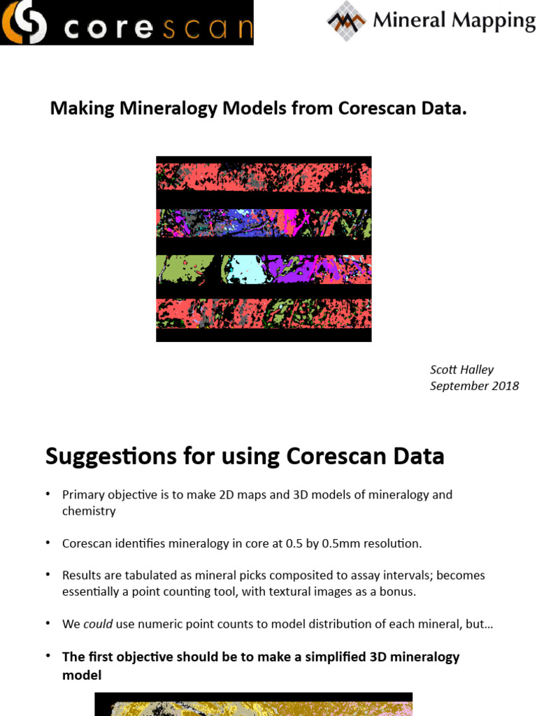 Mineralogy Models From Corescan | PDF | Minerals | Mineralogy