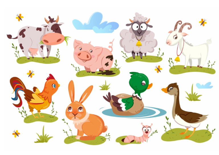 Name The Animals | PDF