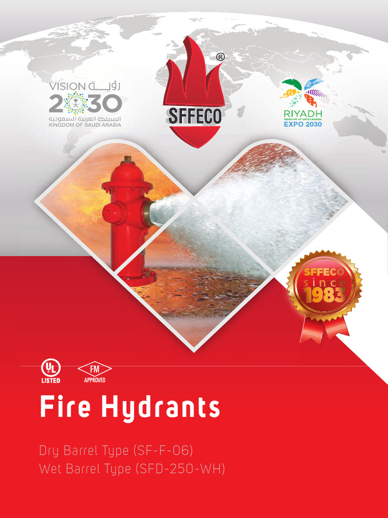 SFFECO Dry Barrel Fire Hydrants | PDF | Valve | Mechanical Engineering