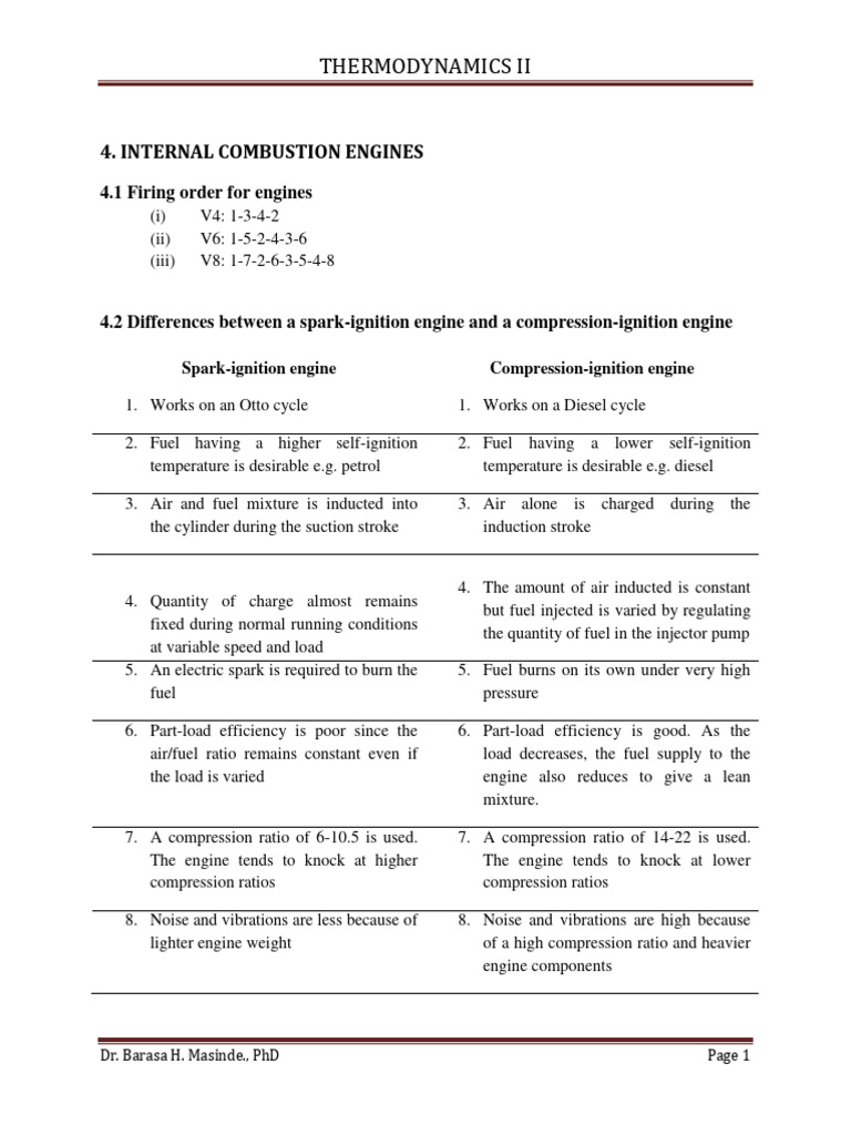 Internal Combustion Engines | PDF | Internal Combustion Engine | Diesel Engine