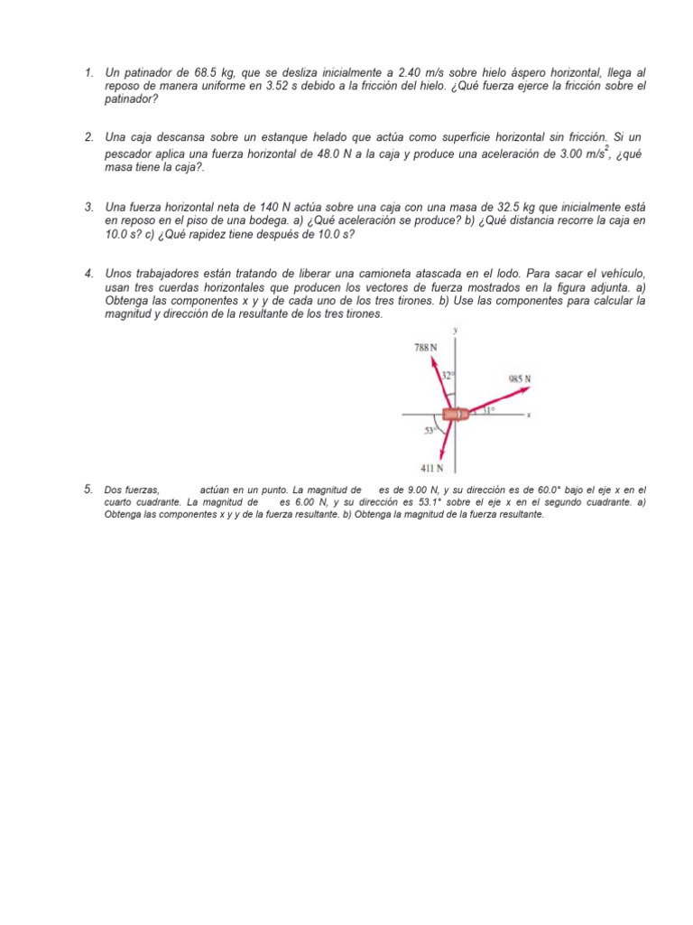 Tarea Física 1 Conv | PDF