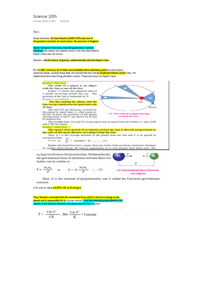 10th MH Science Concised | PDF
