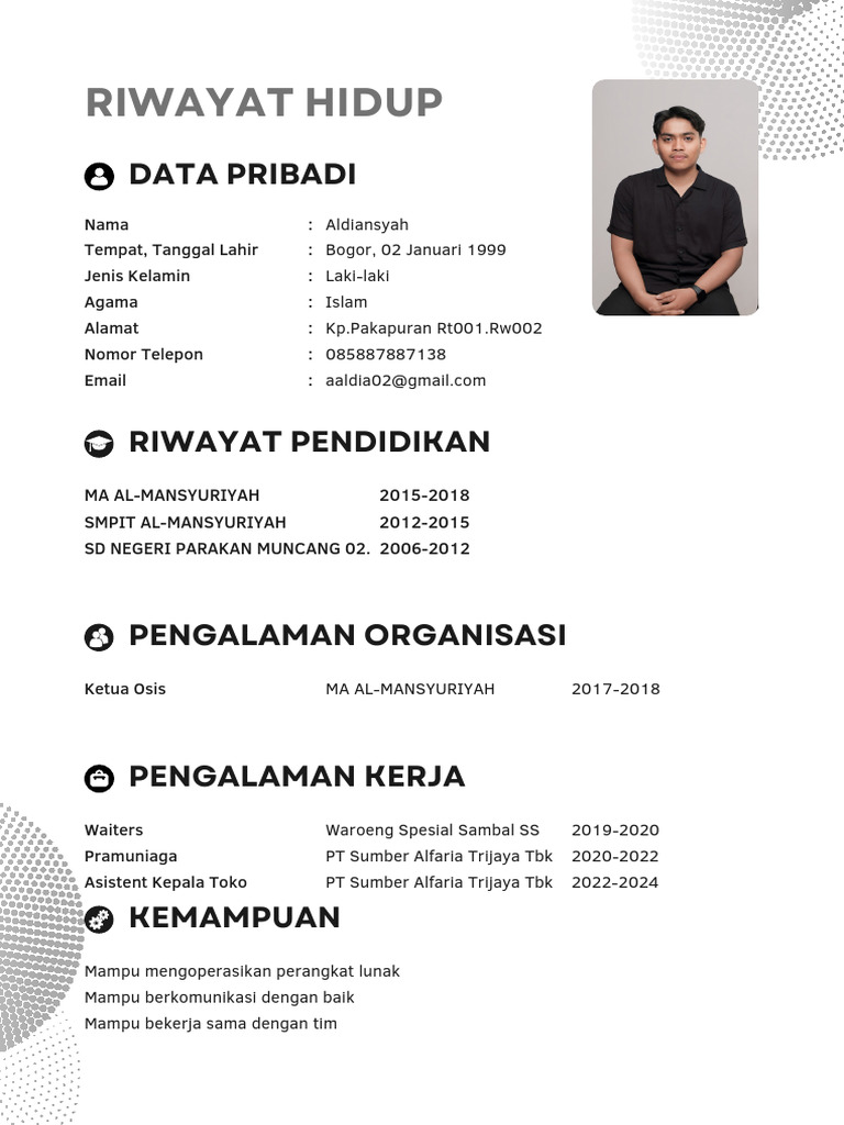 CV Aldiansyah | PDF