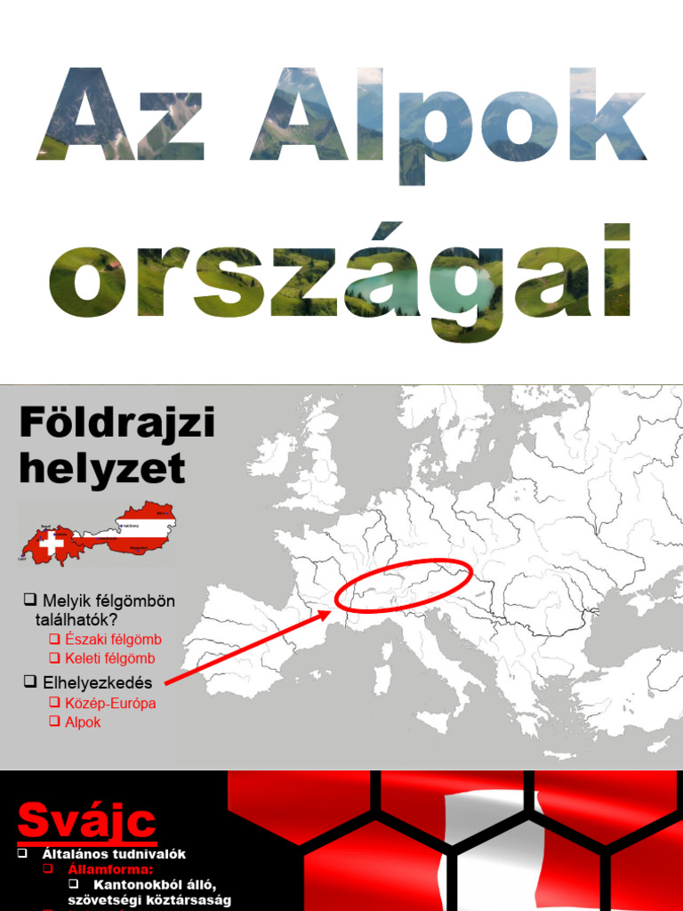 Az Alpok Országai | PDF