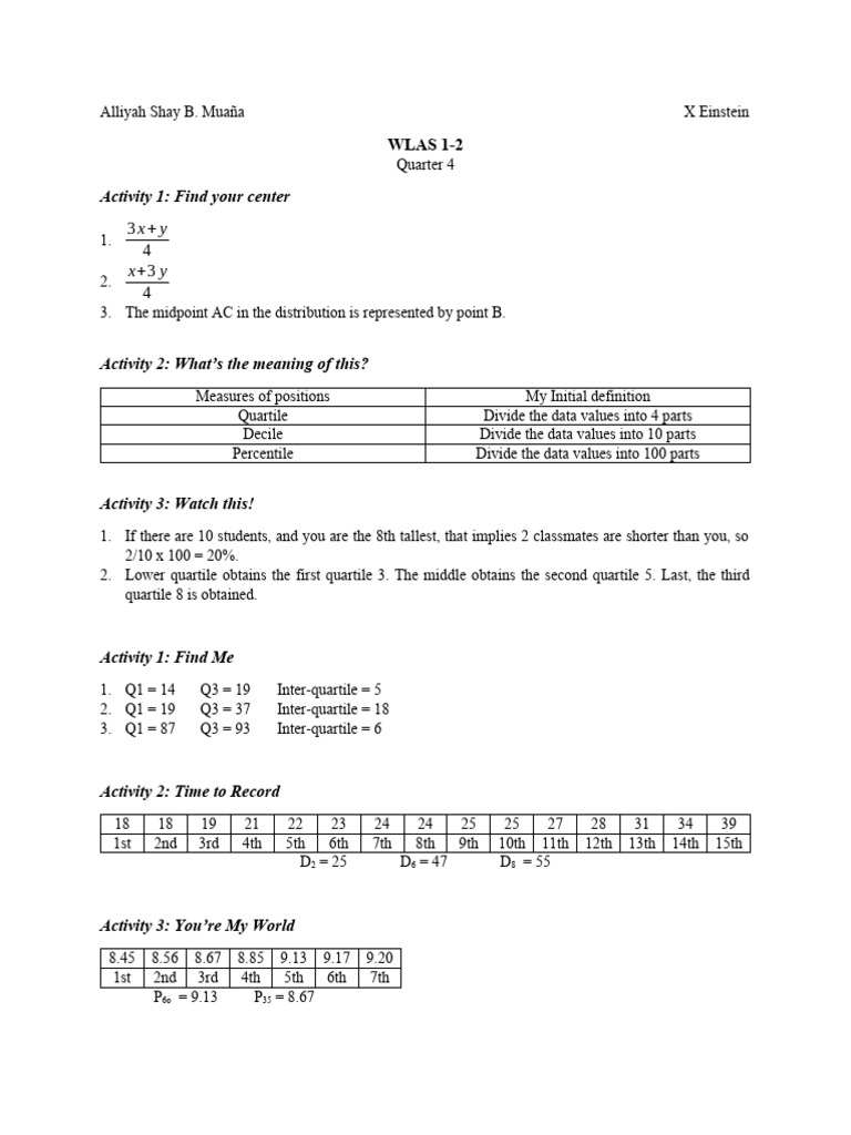 Math q4 w12 | PDF
