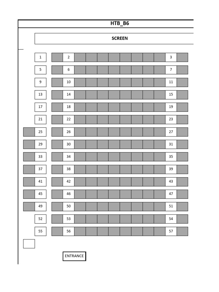 Classroom Seating Chart | PDF