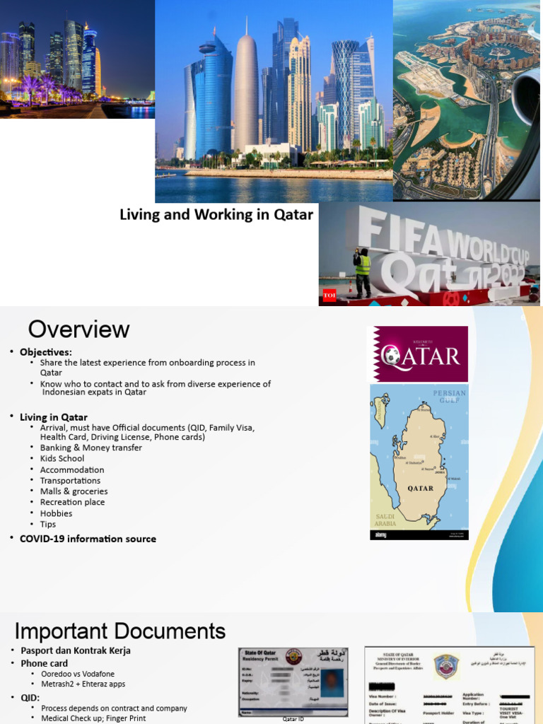 Living and Working in Qatar | PDF | Doha | Qatar