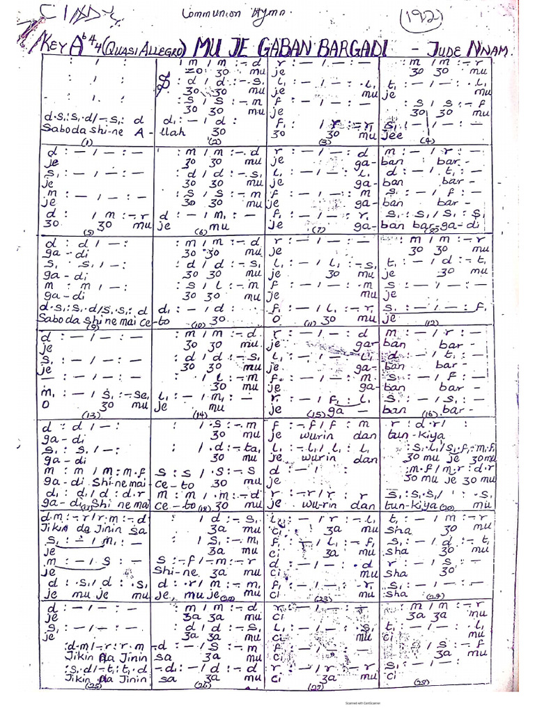 Muje Gaban Bagadi | PDF