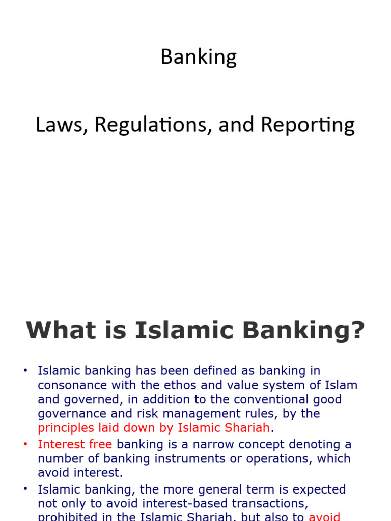 Islamic Banking | PDF | Islamic Banking And Finance | Economies