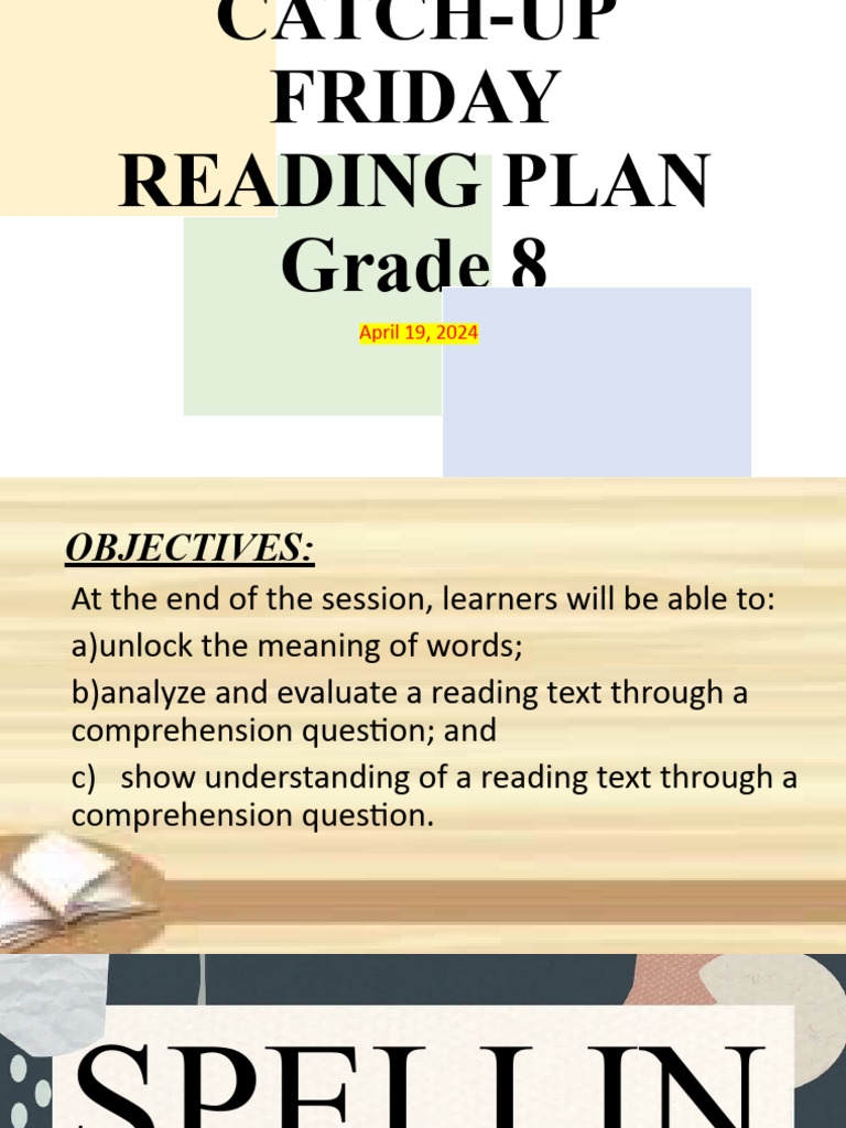 Catch Up Friday PPT Version | Download Free PDF | Learning | Psychology