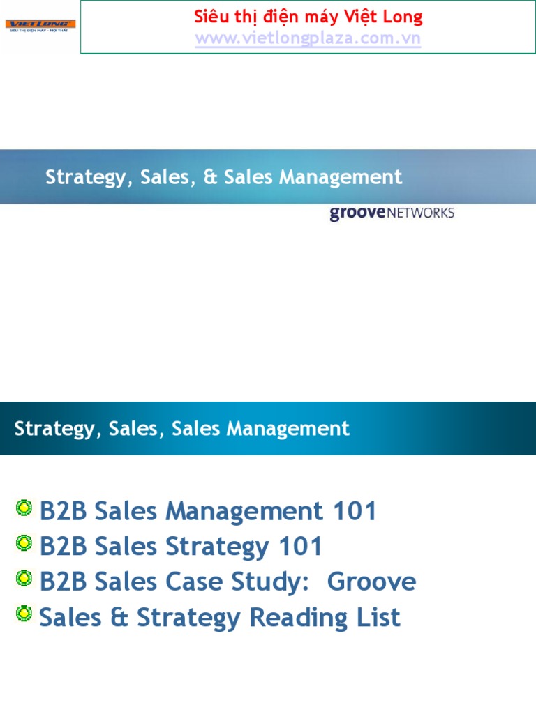 Sales, Sales Management, Sales Strategy | PDF | Sales | Strategic ...