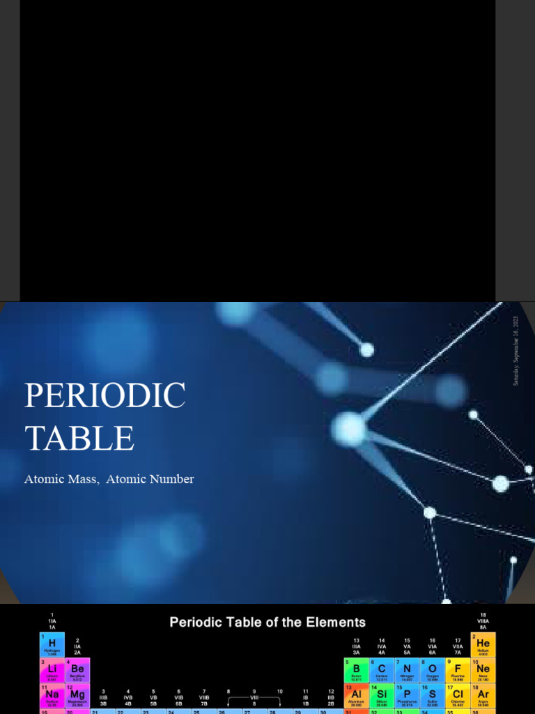 Periodic Table | Download Free PDF | Periodic Table | Chemical Elements