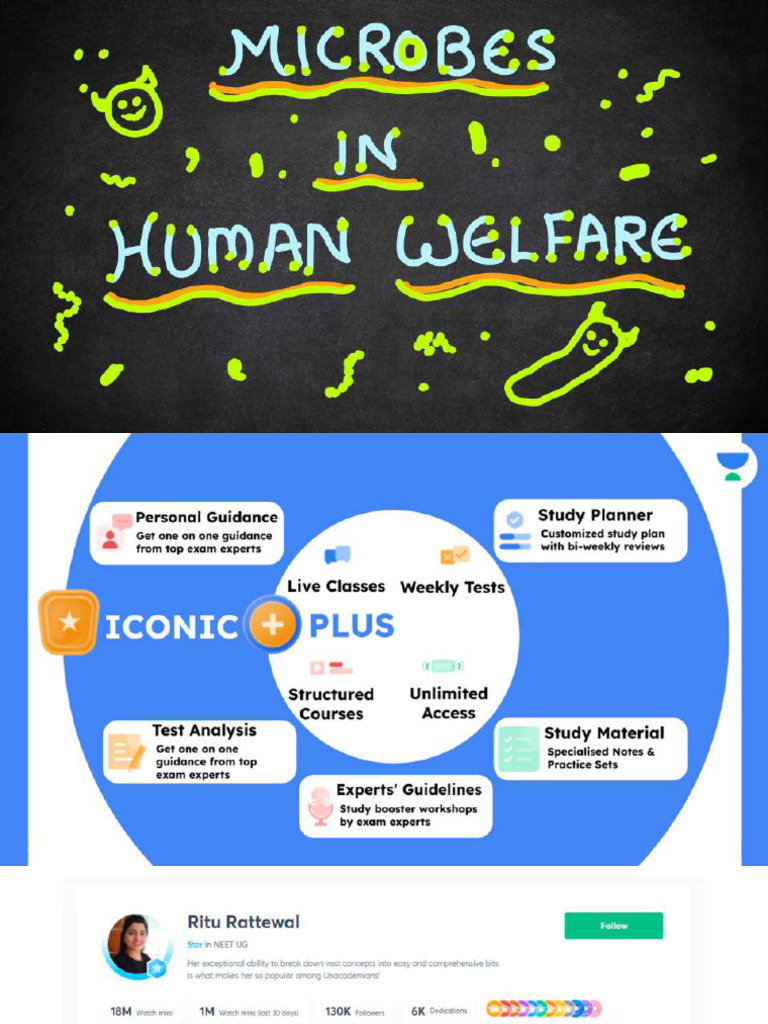 PYQ Microbes in Human Welfare (1) - Compressed | PDF | Biological Pest Control | Biogas