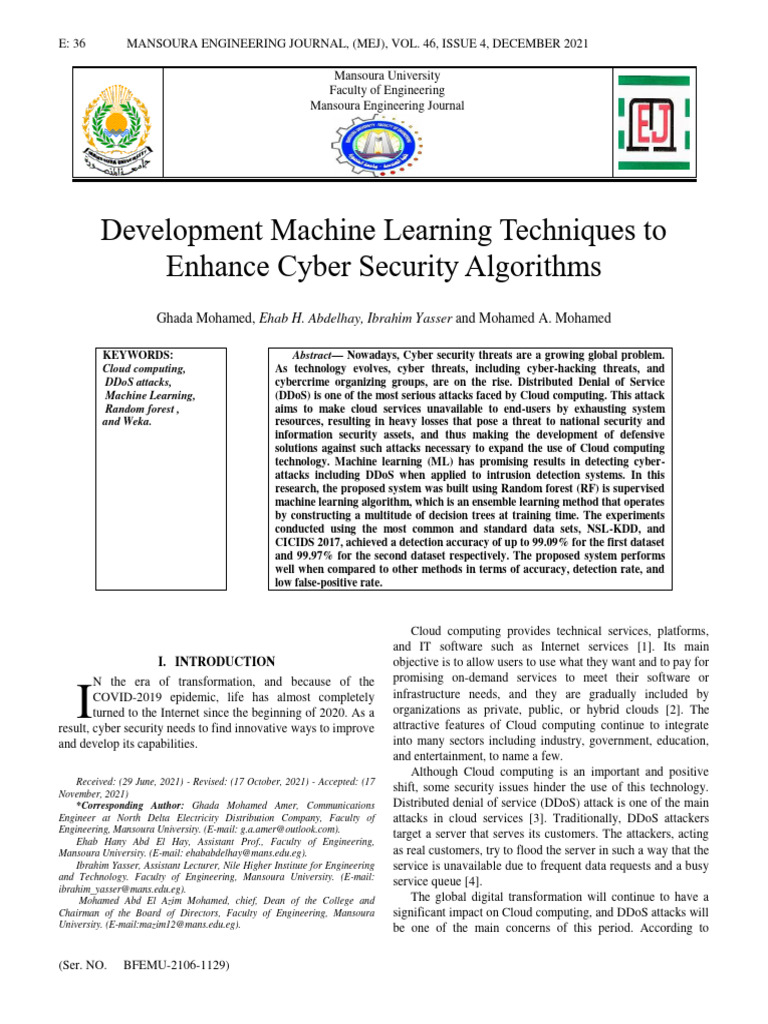 Development Machine Learning Techniques | Download Free PDF | Machine ...
