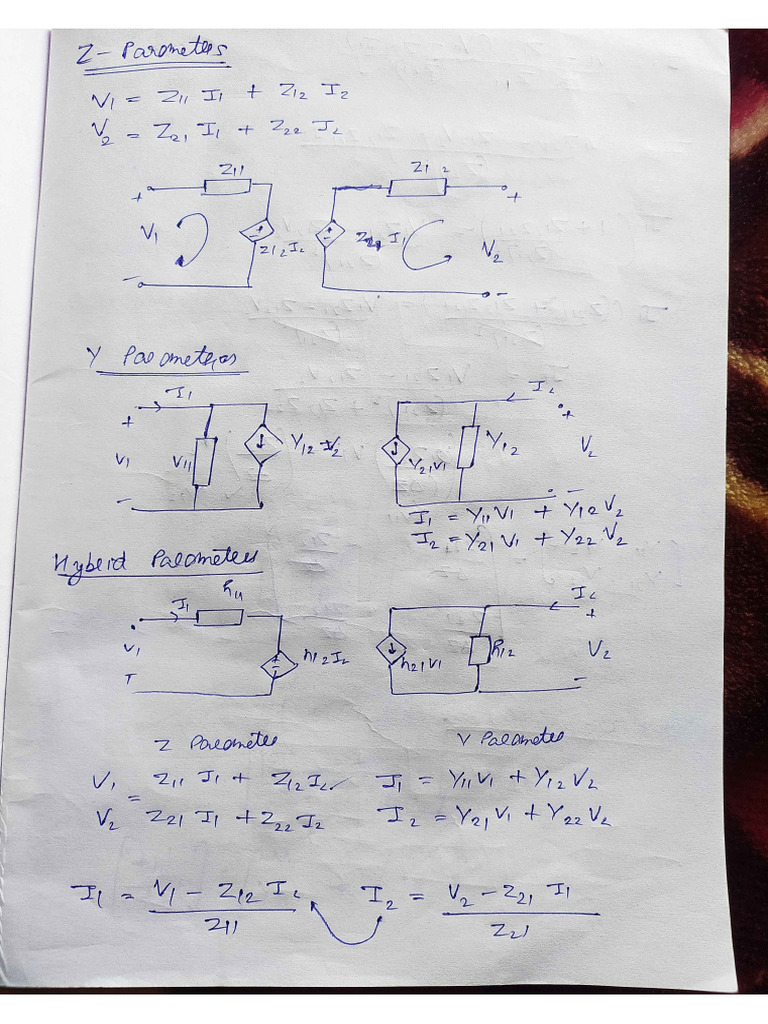 Circuit Theory Notes | PDF