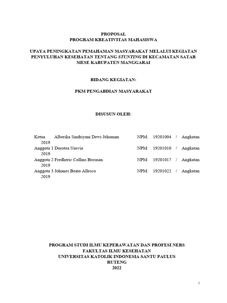 Alberika - UPAYA PENINGKATAN PEMAHAMAN MASYARAKAT MELAUI KEGIATAN ...