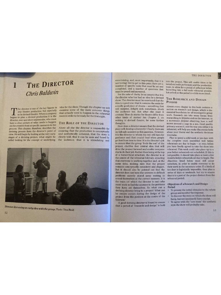 The Director Chapter | PDF