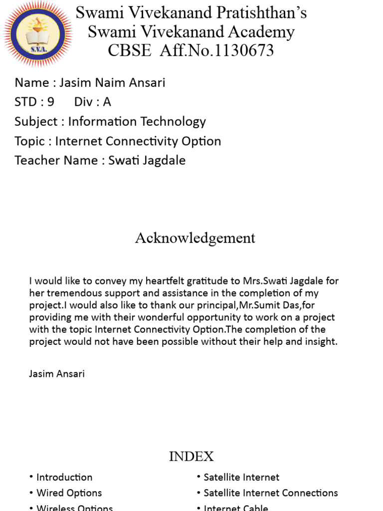 Jasim Ansari | PDF | Internet Access | Digital Subscriber Line